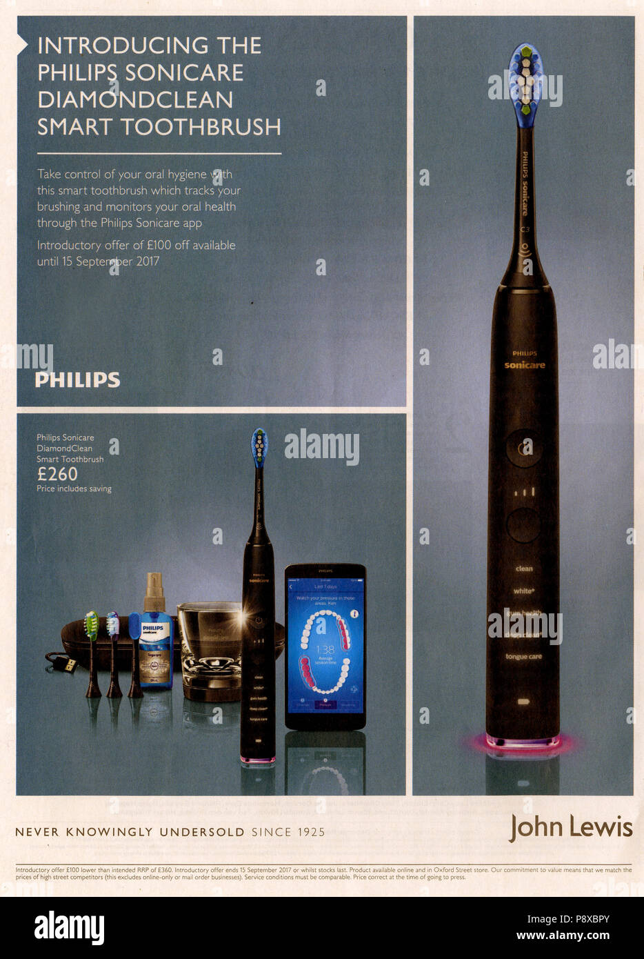 2010s UK Philips Magazine Advert Stock Photo - Alamy