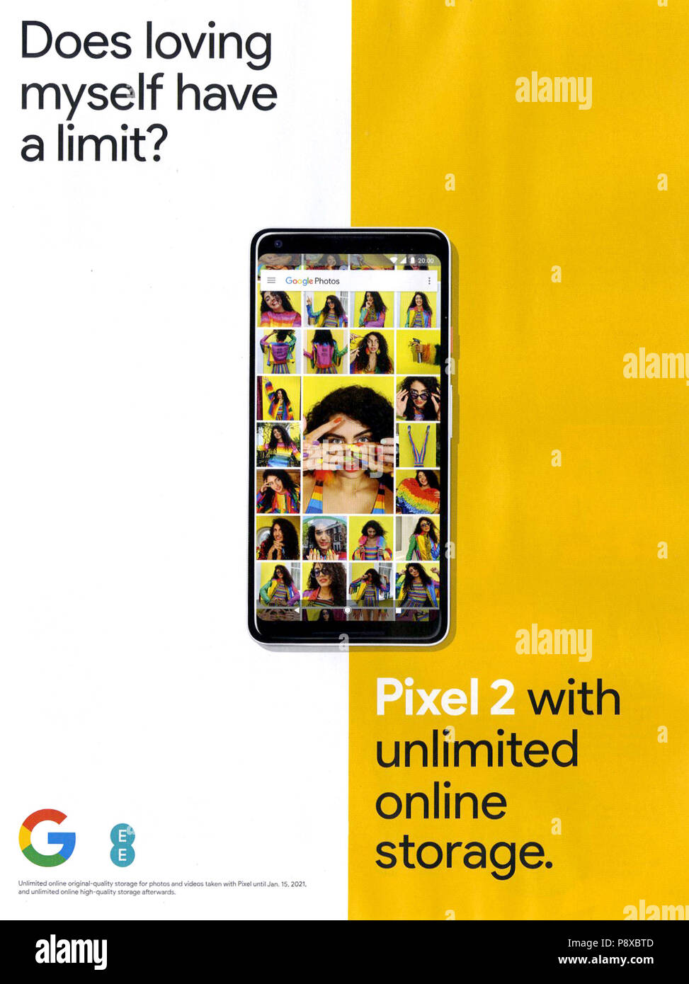 2010s UK Google Magazine Advert Stock Photo - Alamy