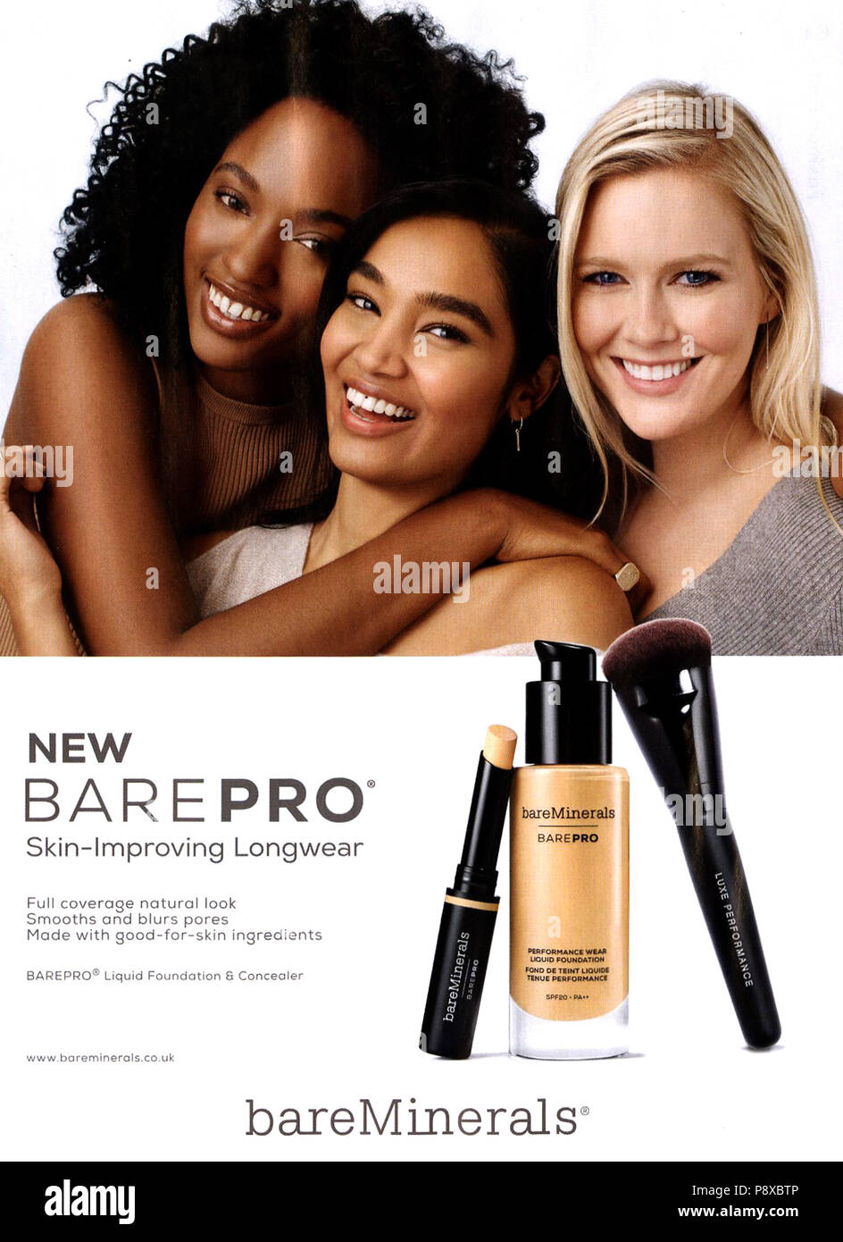 Bare Minerals Ads ADS Brightening Foundation With Primer SPF 15, 30ml