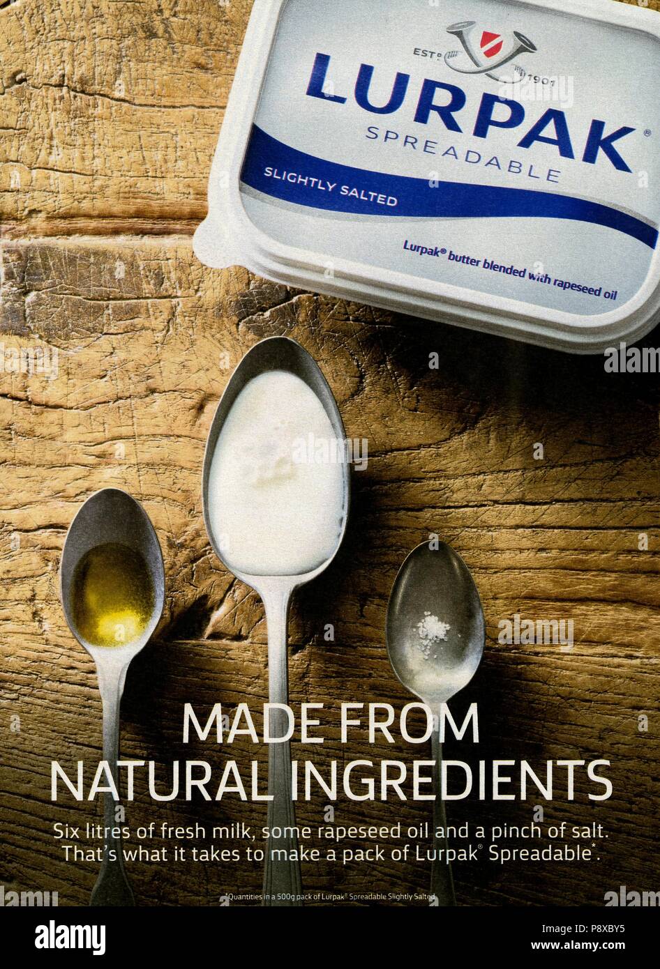 Lurpak butter hi-res stock photography and images - Alamy