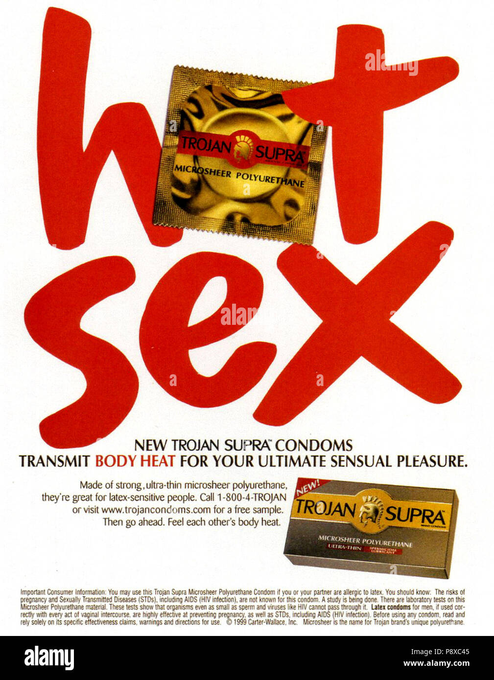 Trojan Condom Magazine Ads