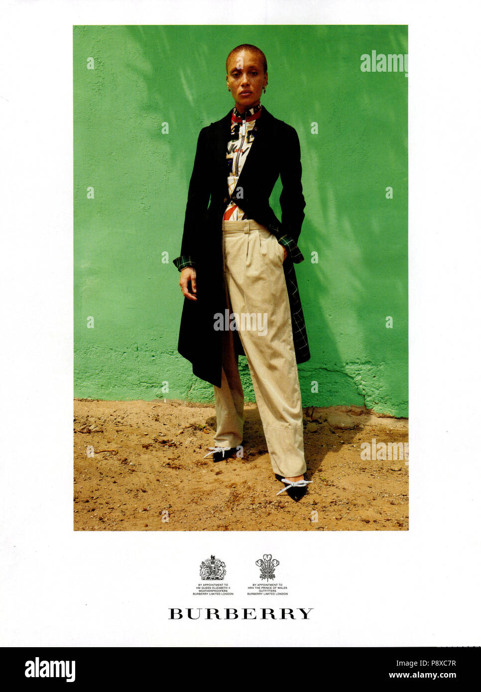 2010s UK Burberry Magazine Advert Stock Photo - Alamy