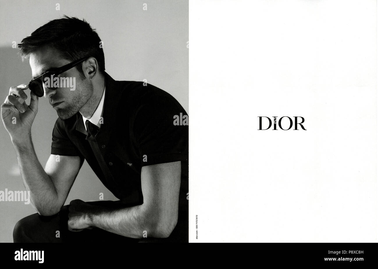 Robert pattinson dior hi-res stock photography and images - Alamy