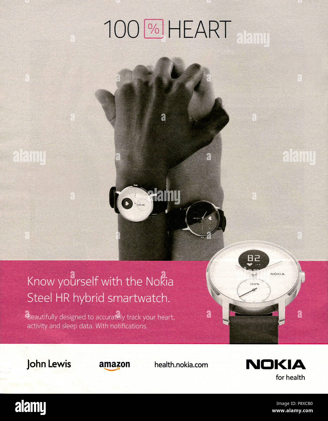 2010s UK Nokia Magazine Advert Stock Photo - Alamy
