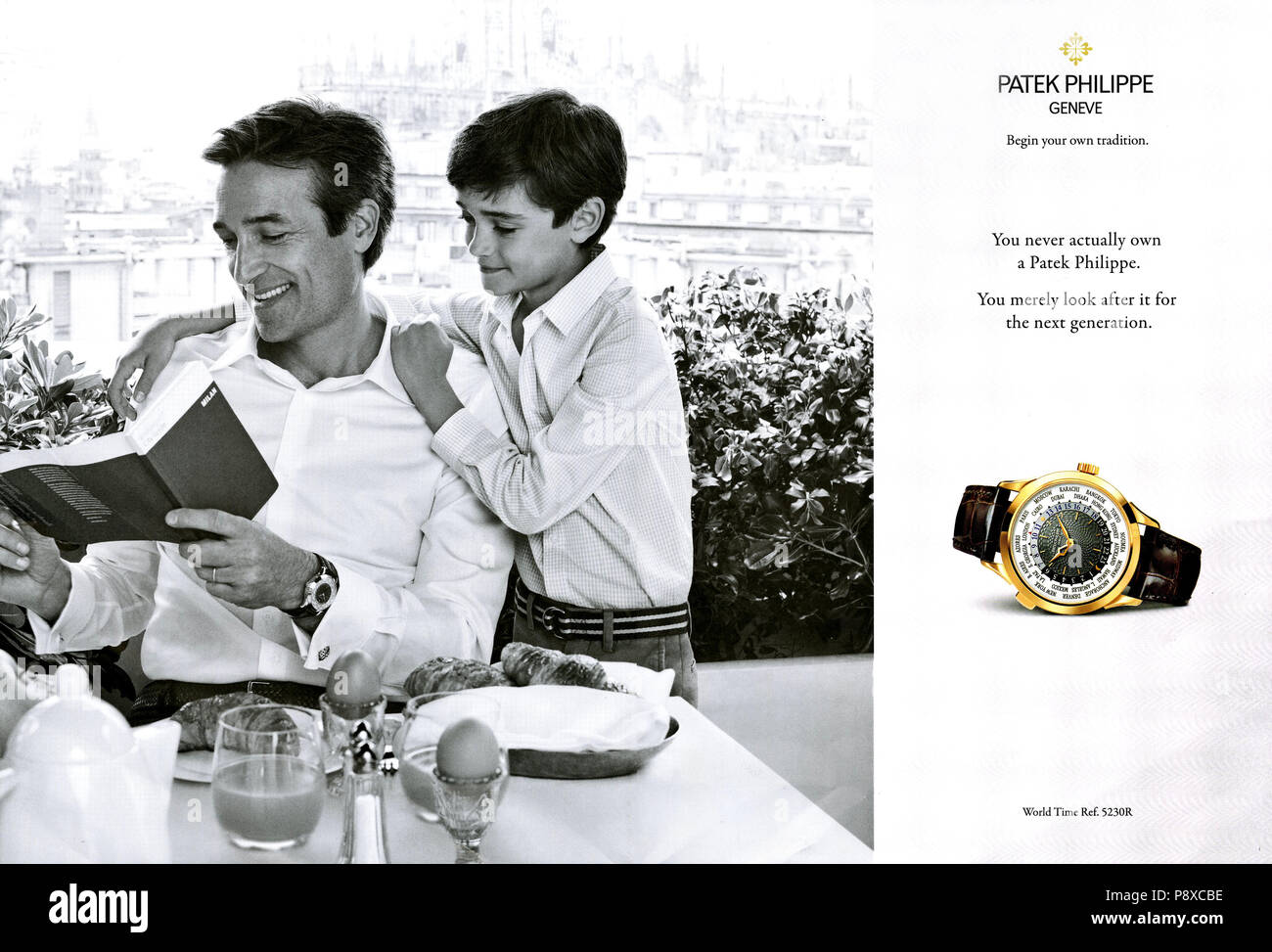 Patek philippe advert hi-res stock photography and images - Alamy