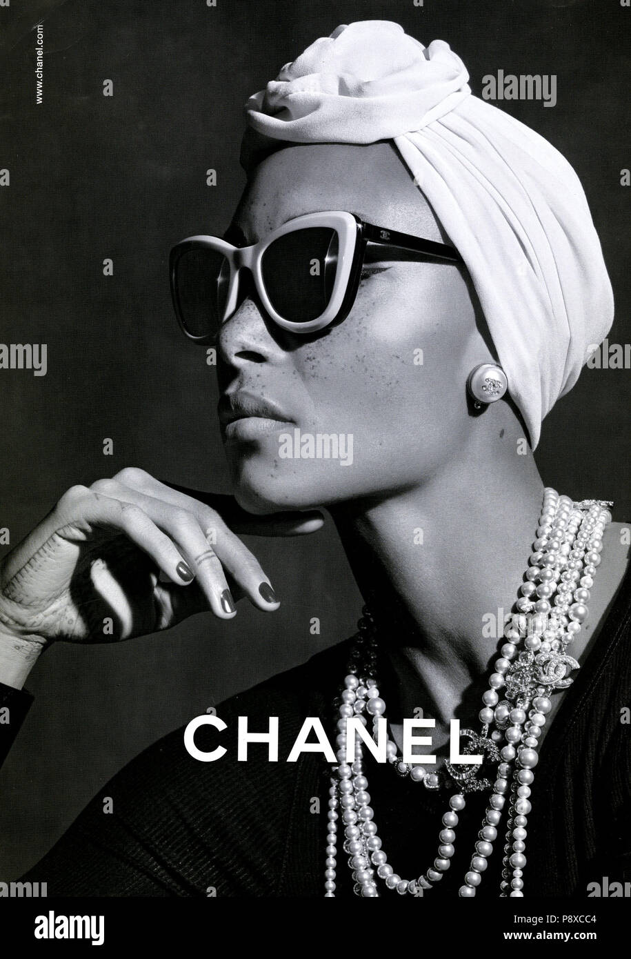 2010s UK Chanel Magazine Advert Stock Photo - Alamy