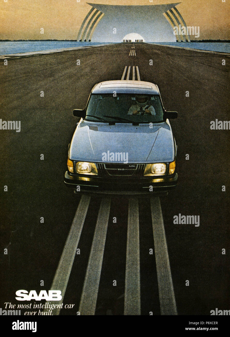 Saab advert hi-res stock photography and images - Alamy
