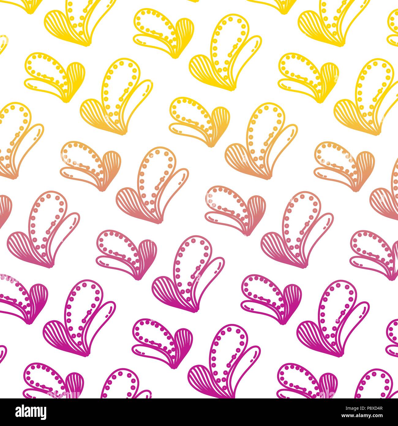 degraded line beauty butterfly animal with wings background vector ...