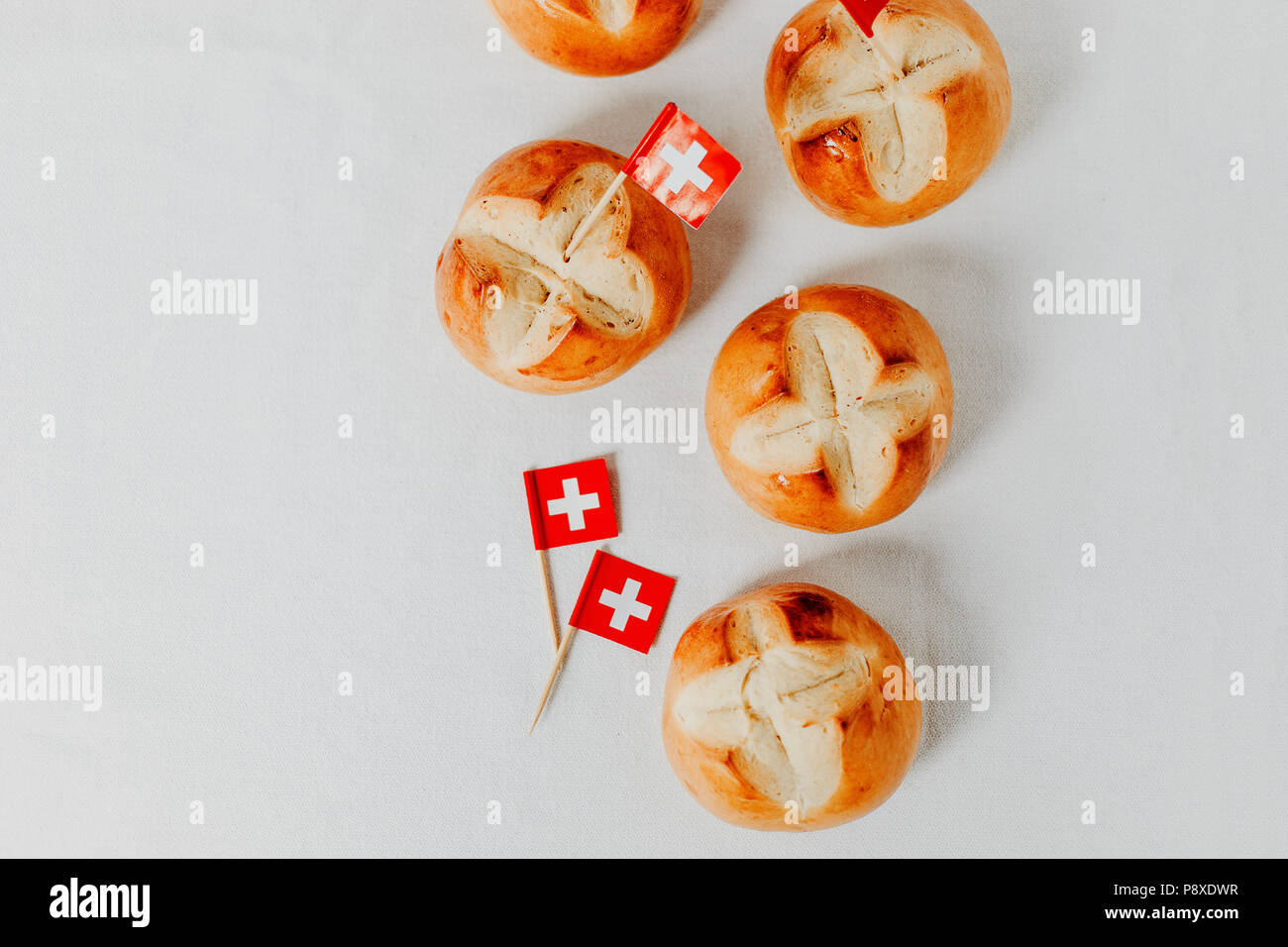 Swiss bread flag hi-res stock photography and images - Alamy