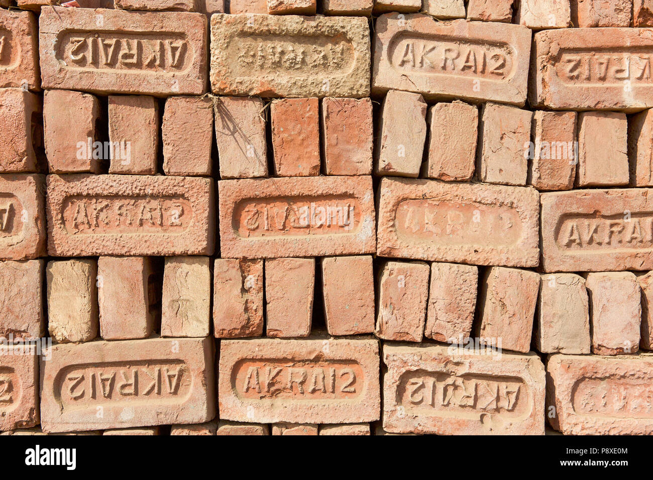 Brick fields in Kolkata, India Stock Photo - Alamy