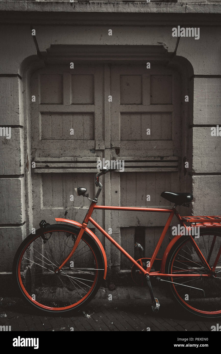 Orange bike hi-res stock photography and images - Alamy