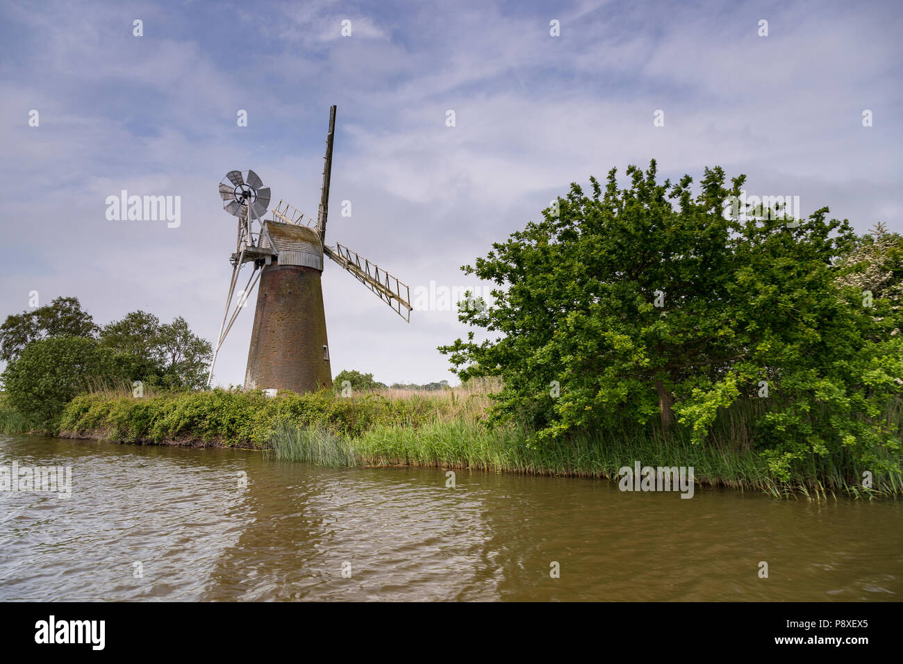 Norfolk Broads Windmill Stock Photos & Norfolk Broads Windmill Stock ...