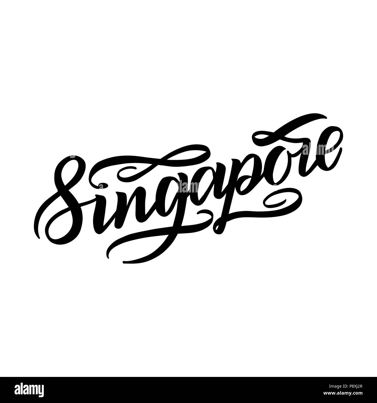 Letter logo modern style Black and White Stock Photos & Images - Alamy