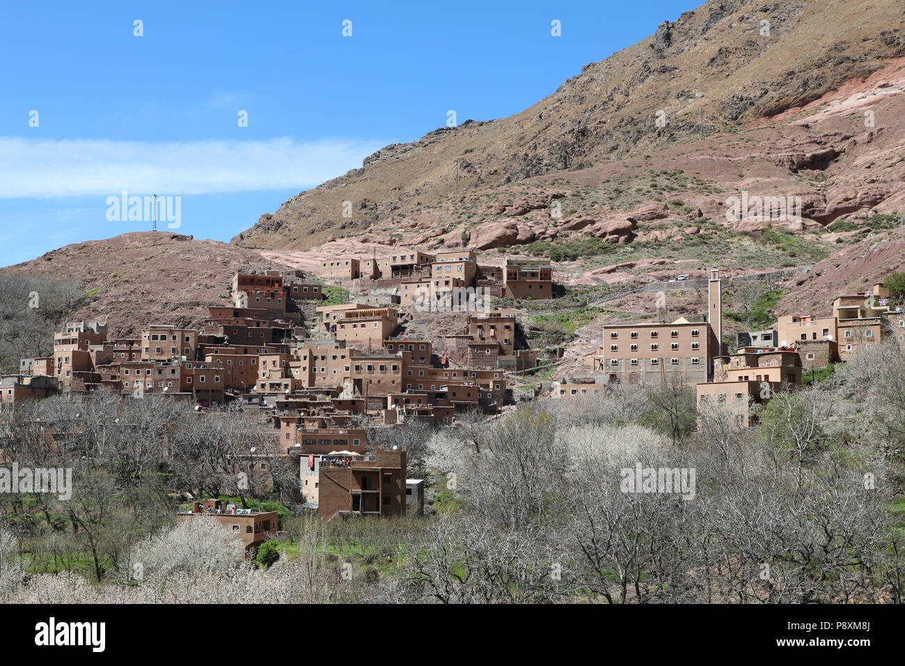 Imlil mosque village in atlas mountains hi-res stock photography and ...
