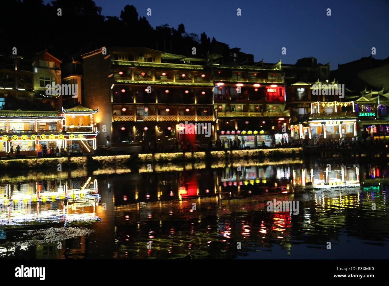 Feng Huang Ancient City in China Stock Photo - Alamy