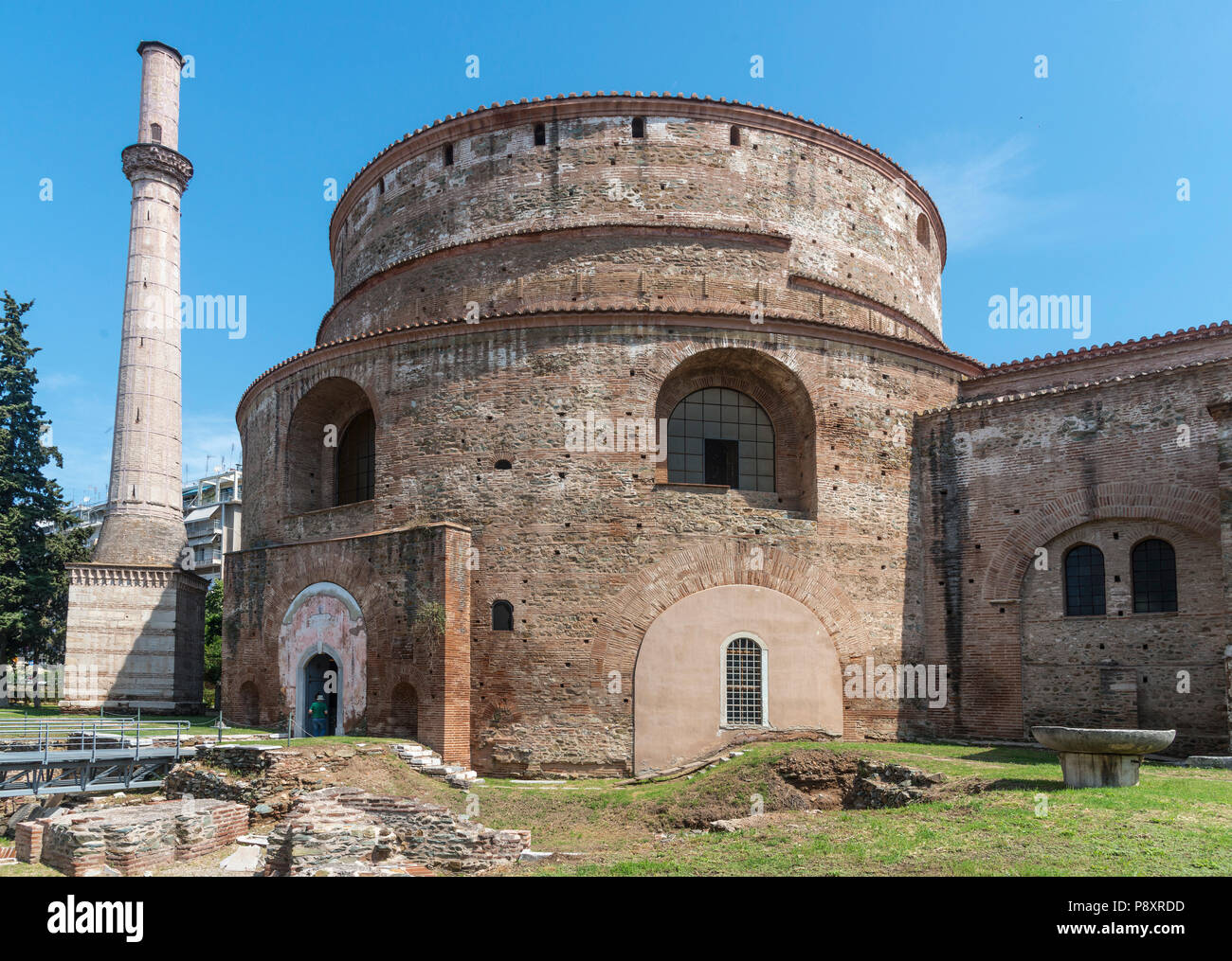 The, Roman, Rotunda of Galerius, built in 306 ad. by Tetrach Galerius ...