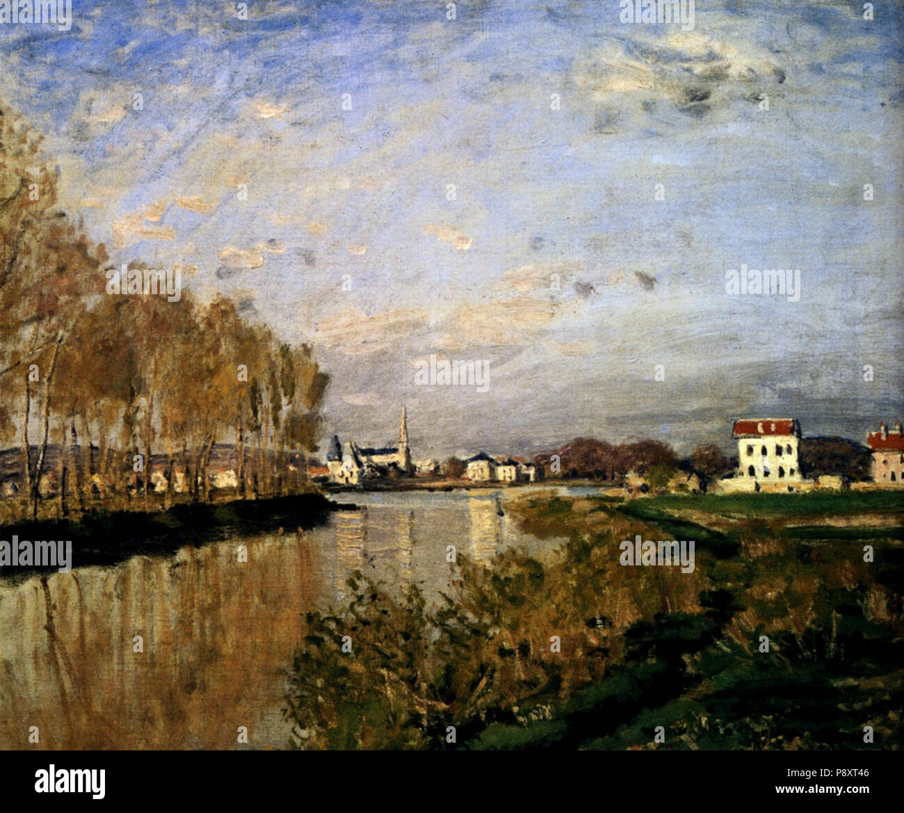 . 82 Claude Monet - The Seine at Argenteuil 1873 Stock Photo - Alamy