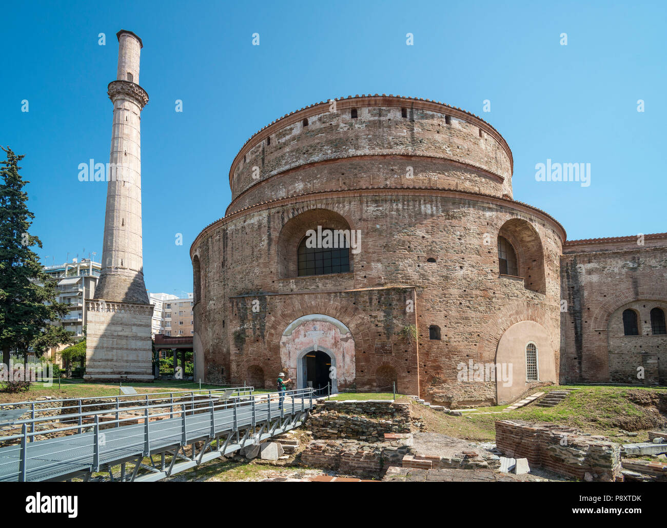 The, Roman, Rotunda of Galerius, built in 306 ad. by Tetrach Galerius ...