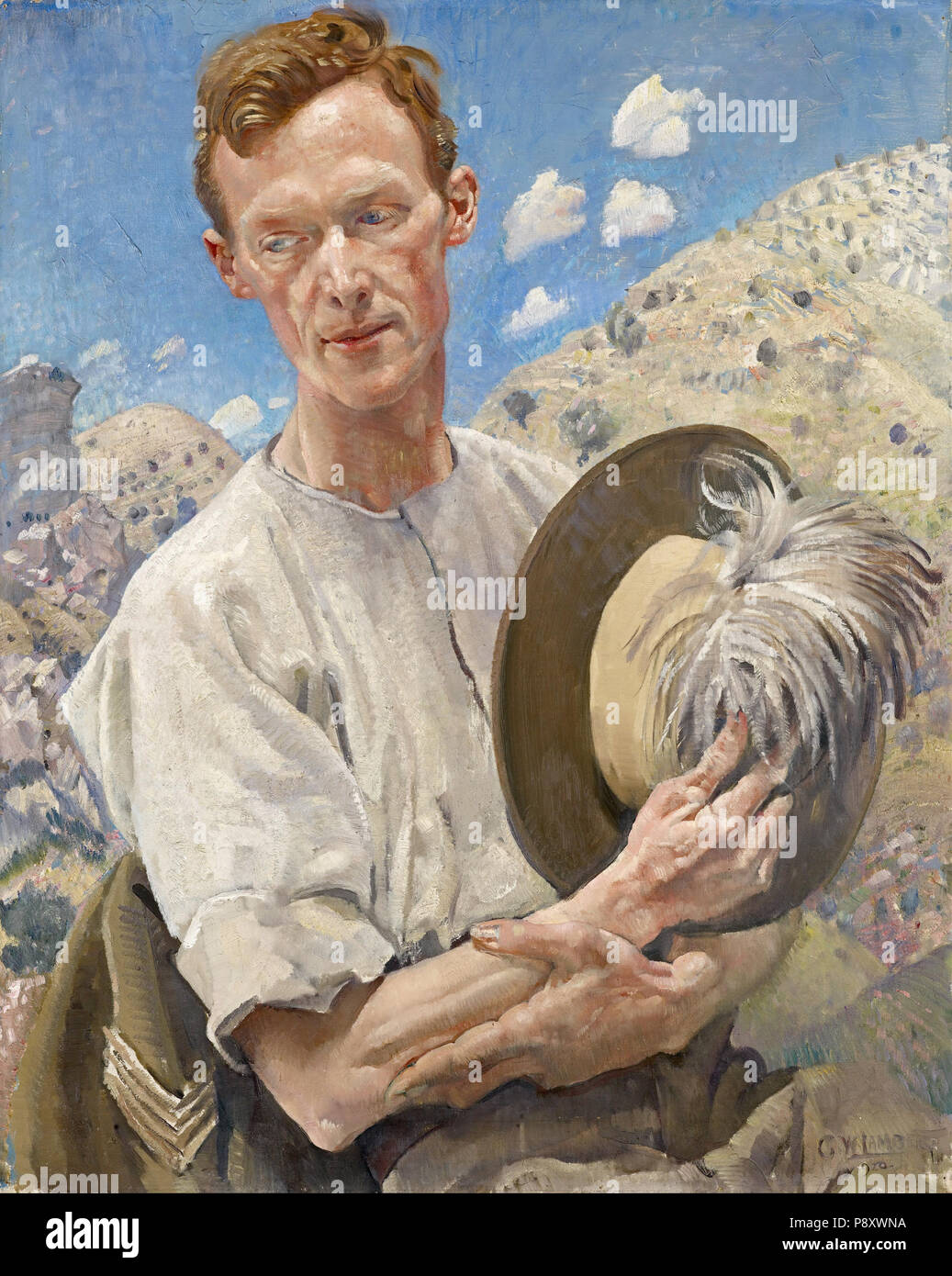 . 300 George W. Lambert - A sergeant of the Light Horse Stock Photo - Alamy