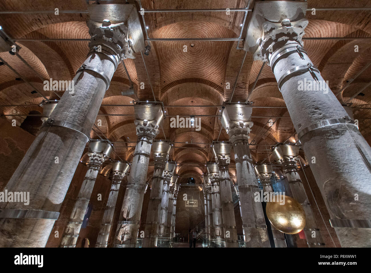 Theodosius cistern hi-res stock photography and images - Alamy