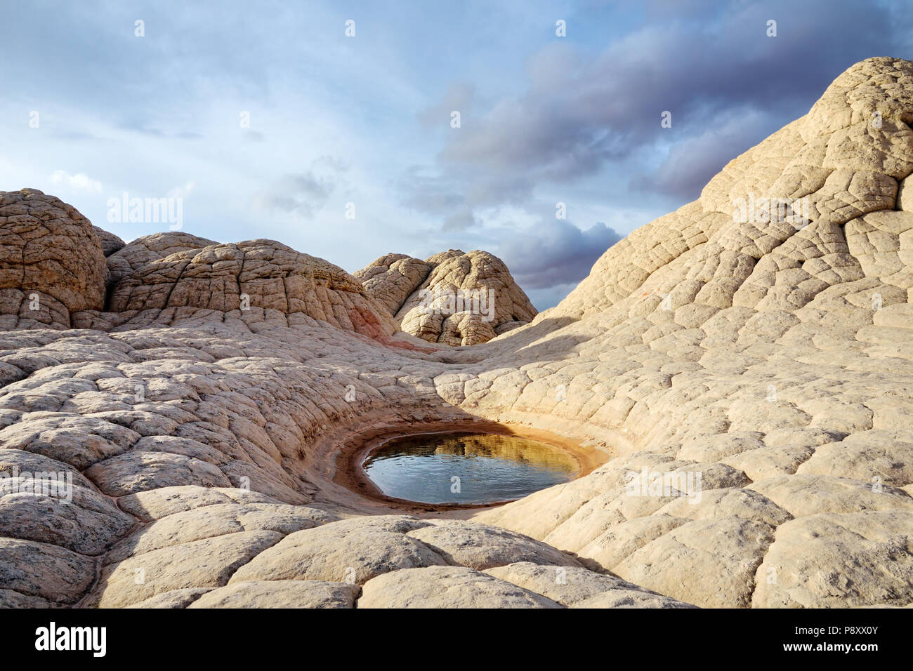 Amazing colors and shapes of sandstone formations in White Pocket ...