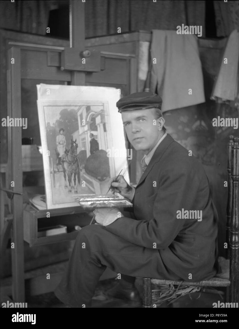 . 265 Edward Penfield by William M. Vander Weyde Stock Photo - Alamy