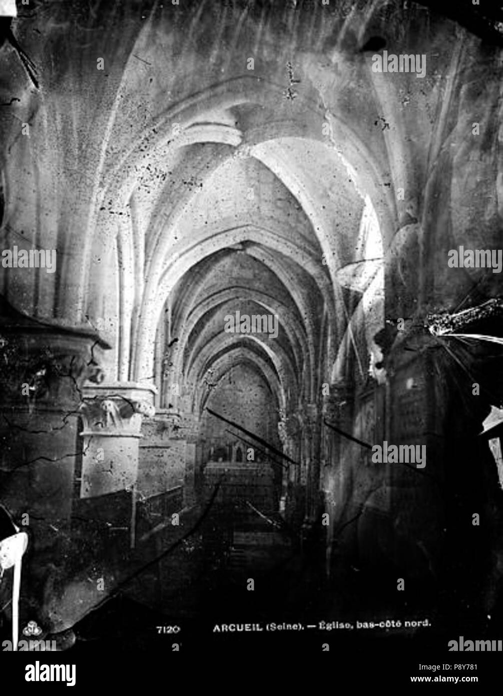 268 Eglise Saint-Denys - Bas-côté nord - Arcueil - Médiathèque de l ...