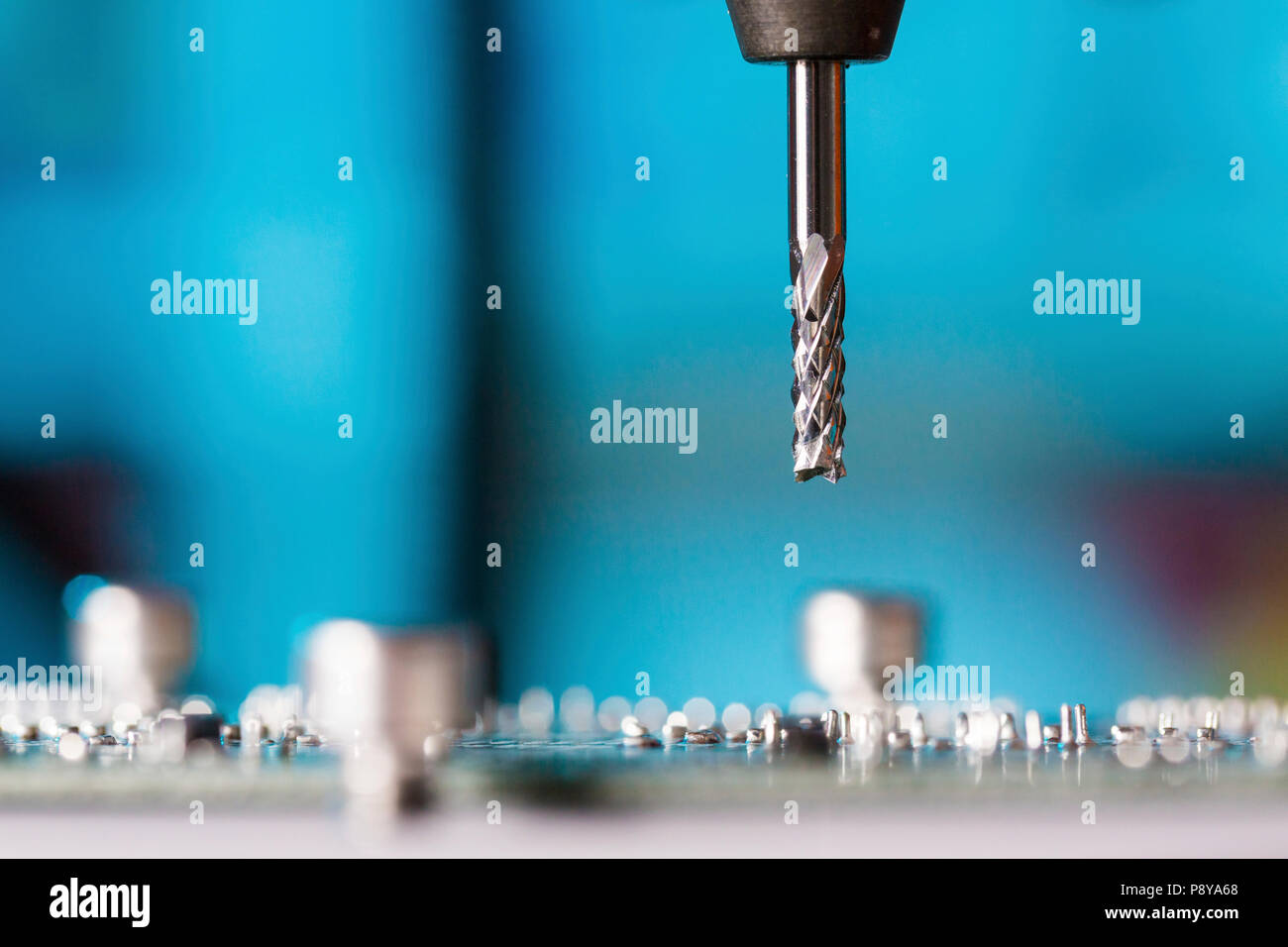 Milling metalworking process cnc hi-res stock photography and images ...