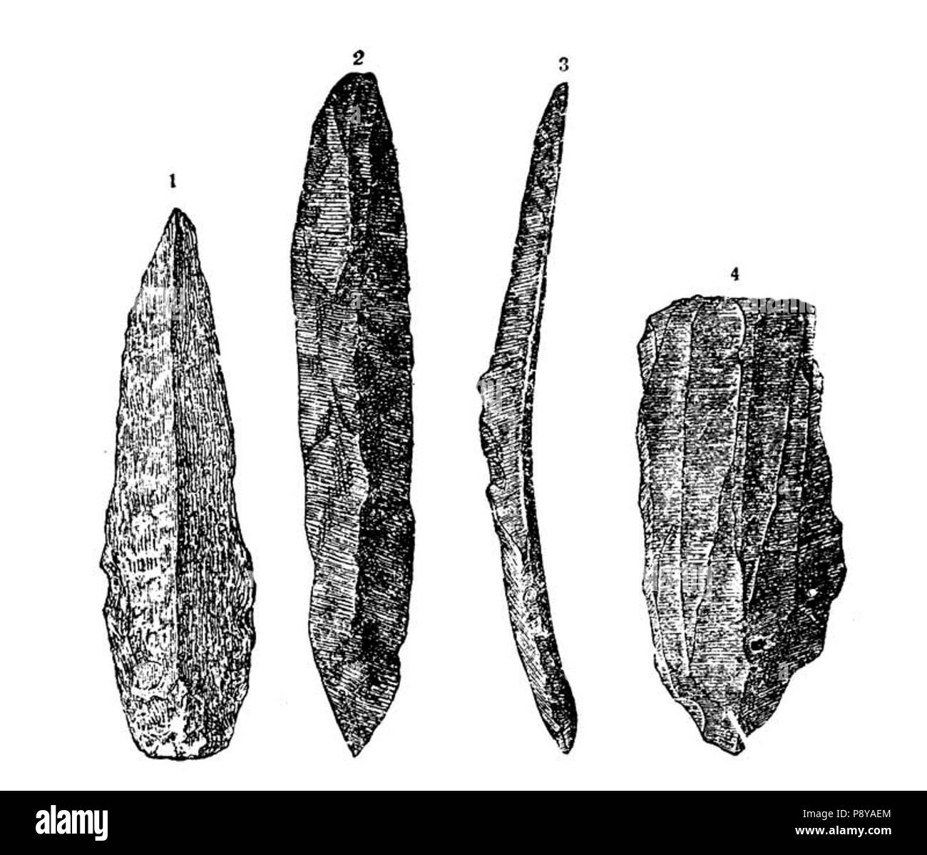 Use stone tools Black and White Stock Photos & Images - Alamy