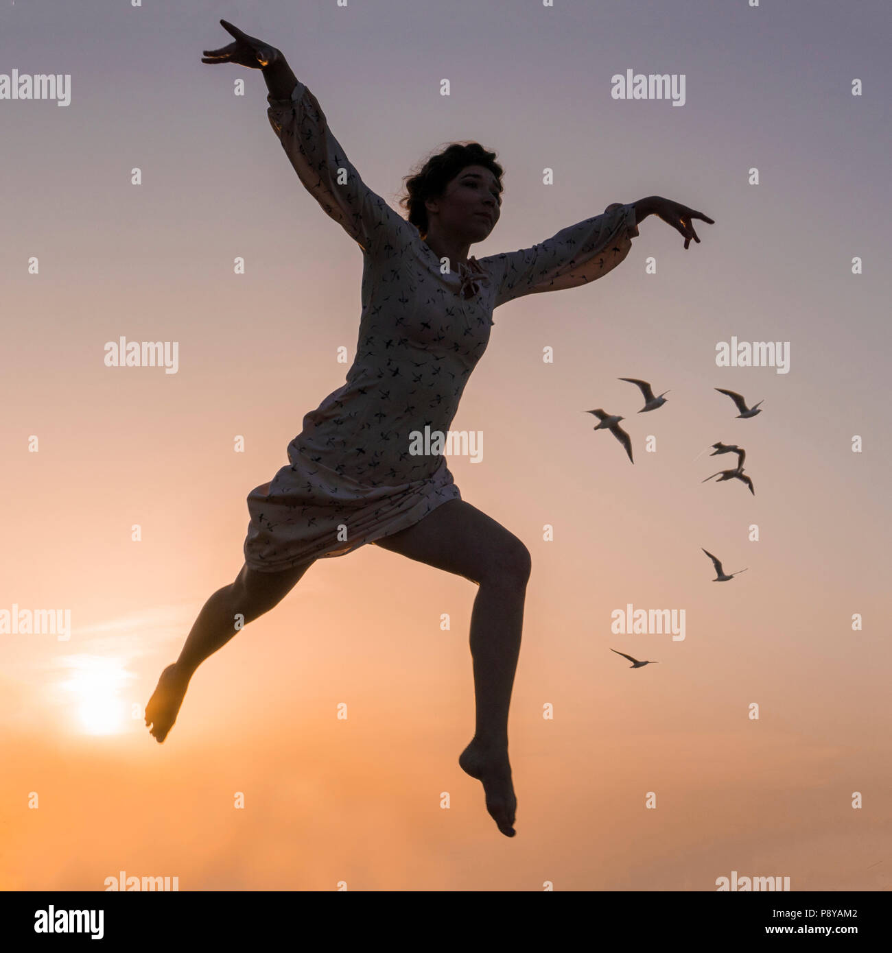 Fly like a bird hi-res stock photography and images - Alamy