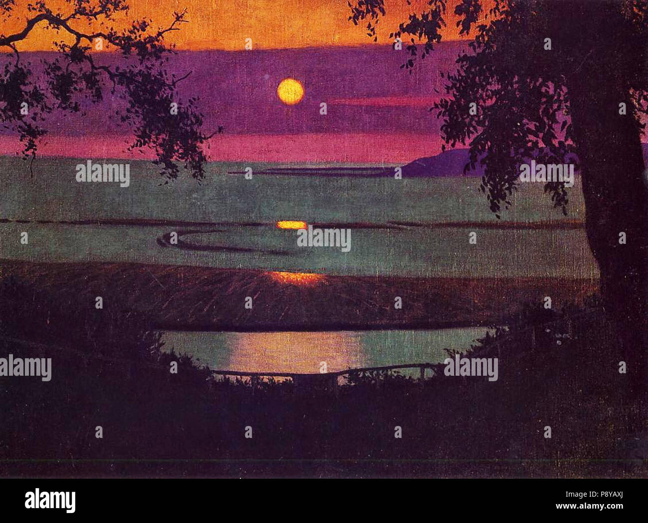 Felix vallotton coucher de soleil hi-res stock photography and images ...