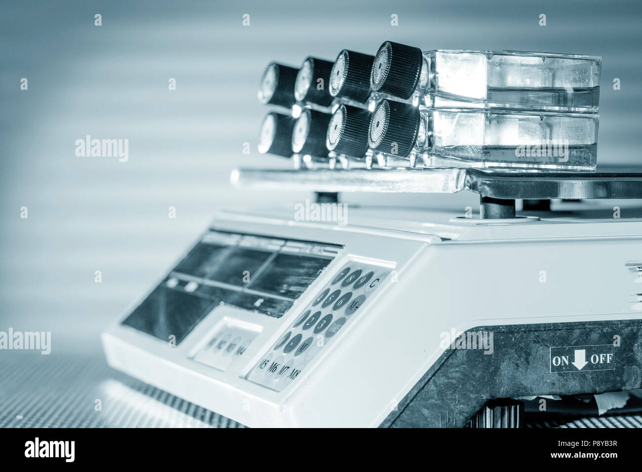 Stem cell cultures on shaker Stock Photo - Alamy