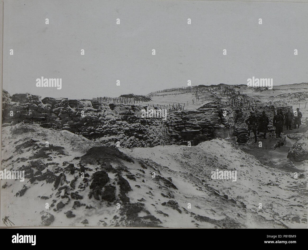 . 298 Gefechtsfeld des Infanterieregimentes 40 (BildID 15456073 Stock ...