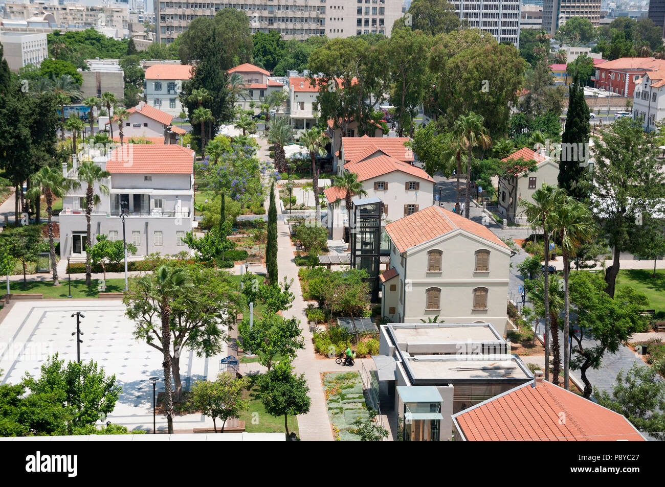 Sarona, A German templer settlement, Tel-Aviv, Israel Stock Photo - Alamy