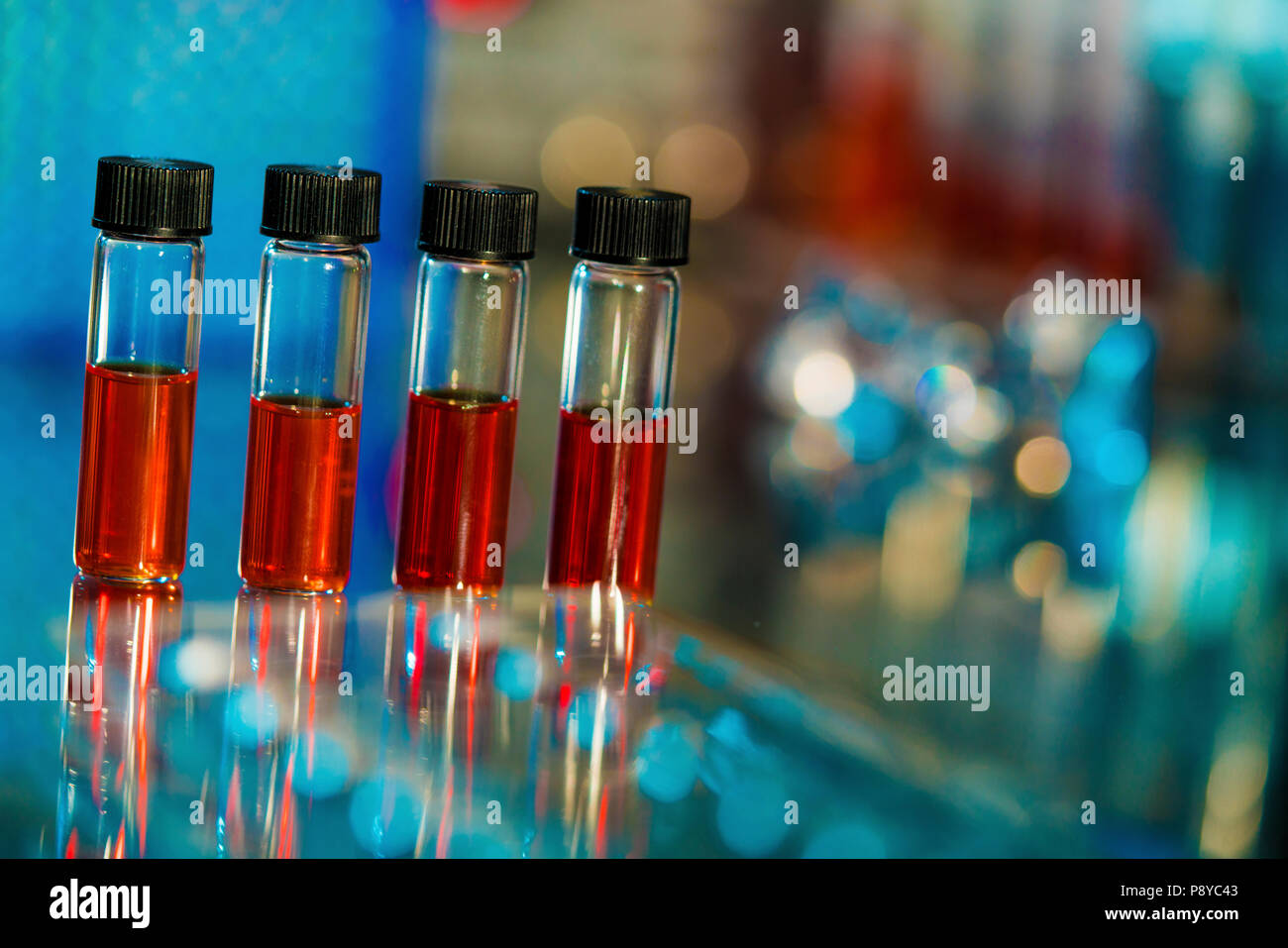 Vial blood samples test hi-res stock photography and images - Alamy