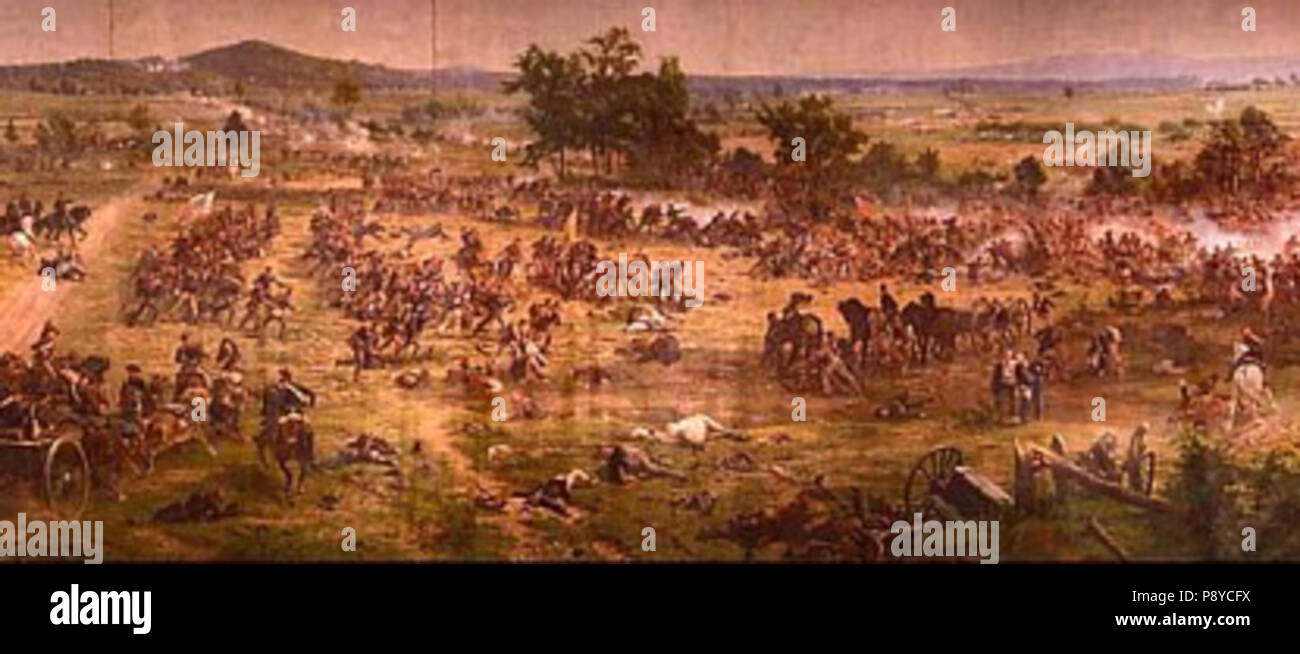 Gettysburg cyclorama hi-res stock photography and images - Alamy