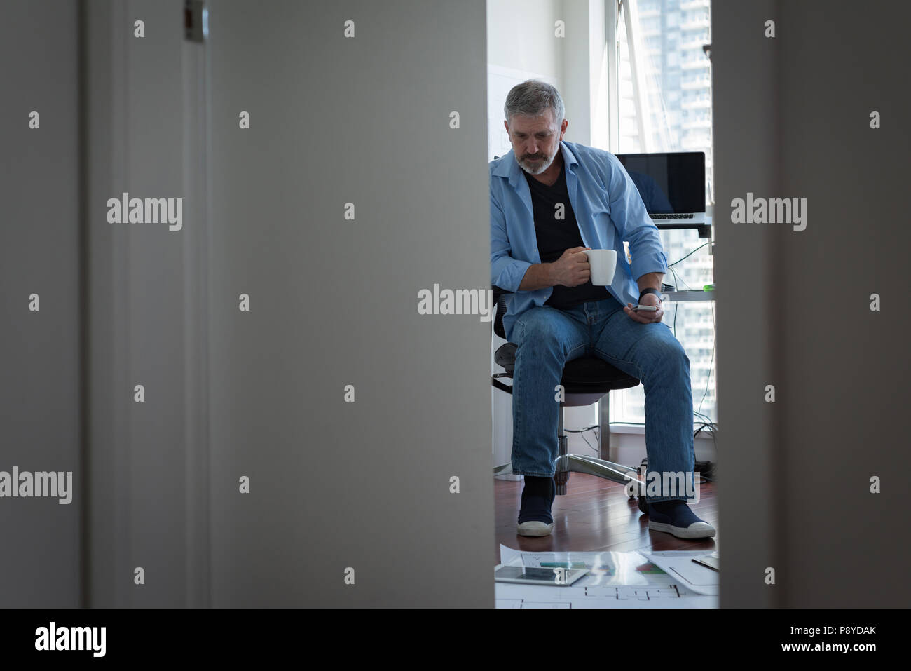 Freelancer home office having hi-res stock photography and images - Alamy