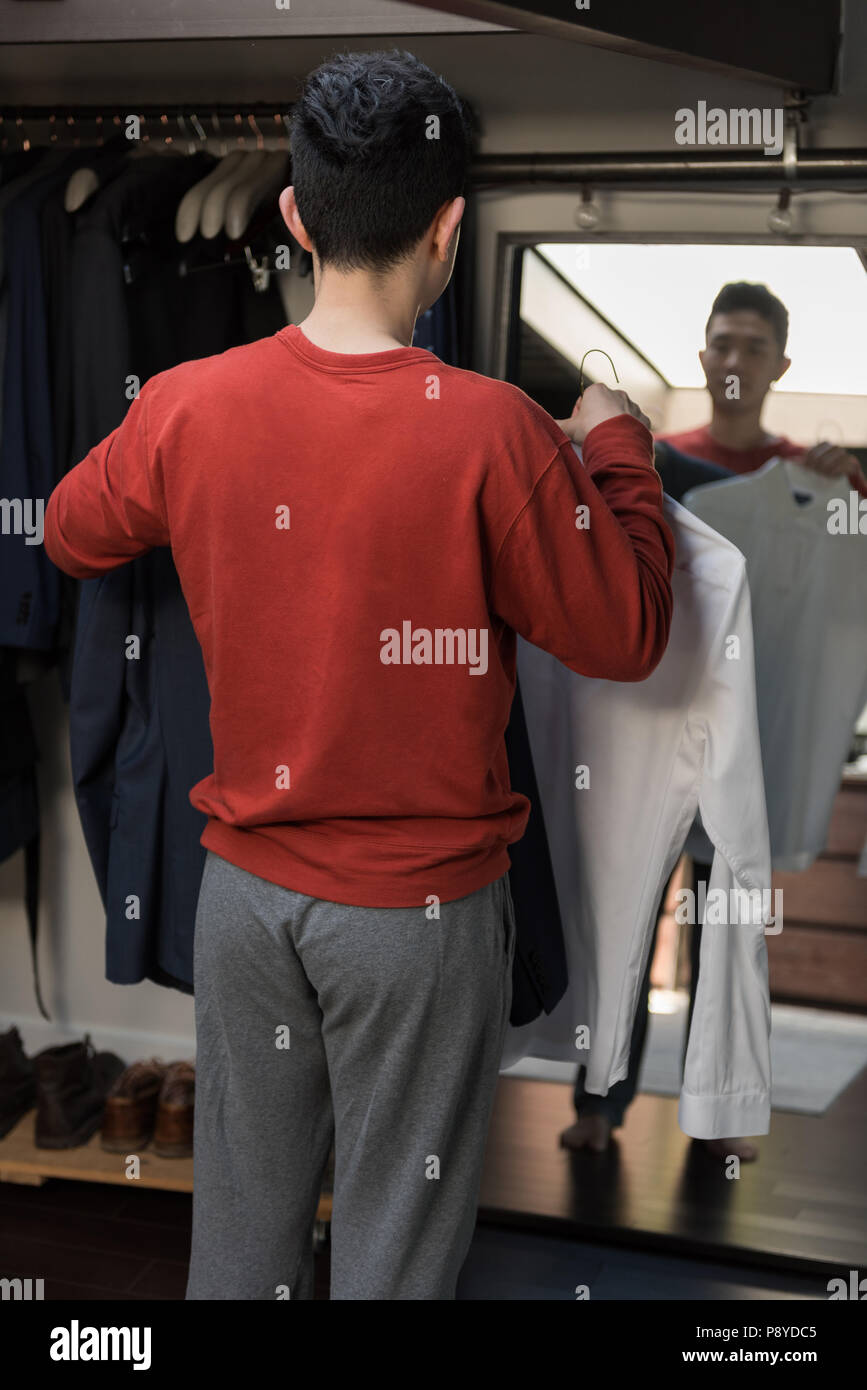 Getting dressed in the morning hi-res stock photography and images - Alamy