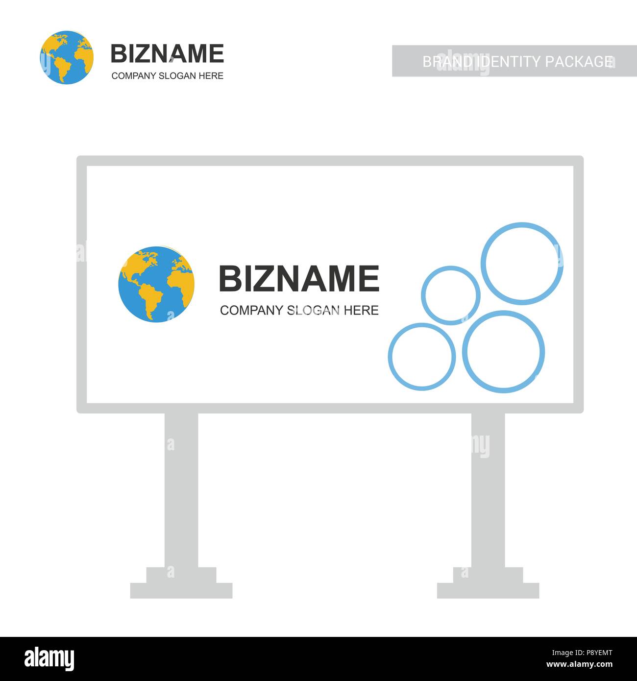 Advertising bill boards Stock Vector Images - Alamy