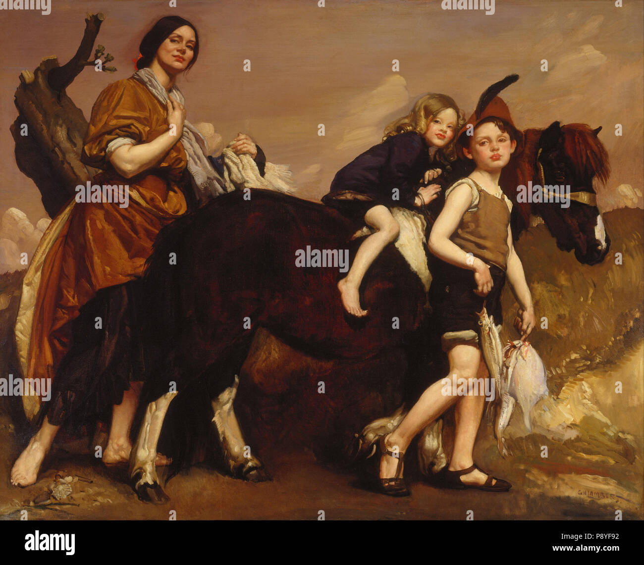 George w lambert hi-res stock photography and images - Alamy