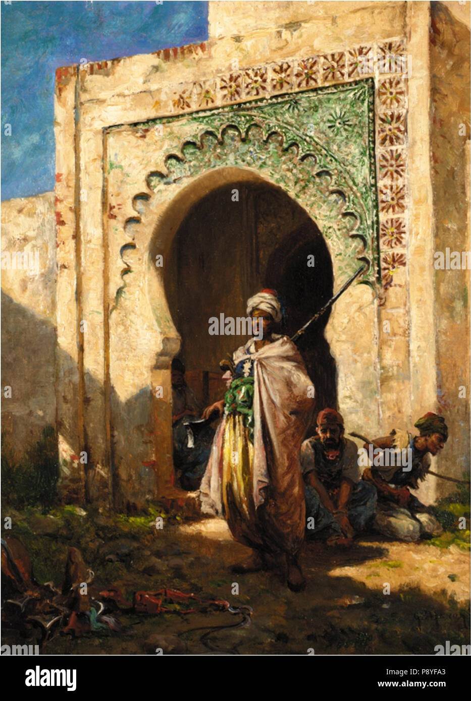 . 300 Georges Maroniez - Le garde Stock Photo - Alamy