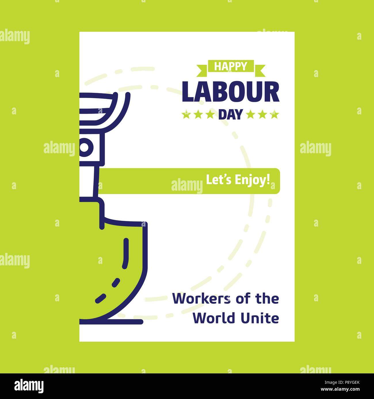 Labour’s day Stock Vector Images - Alamy