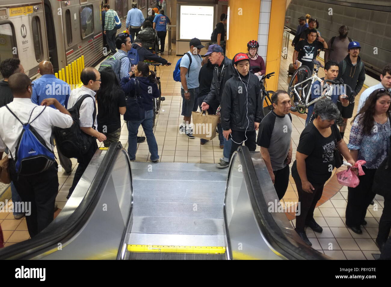 Random people on the train hi-res stock photography and images - Alamy