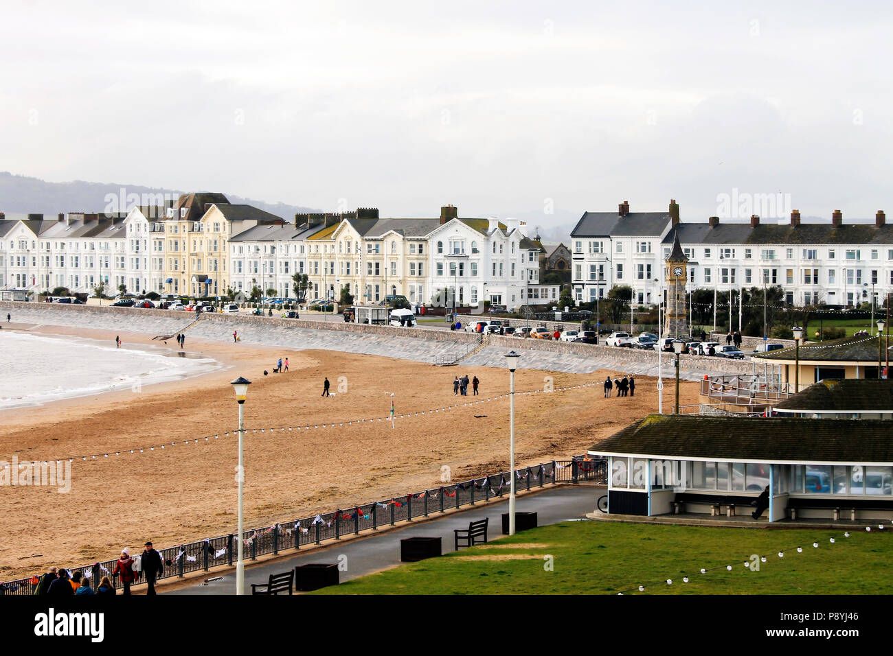 Exmouth beach in Devon, UK Stock Photo - Alamy