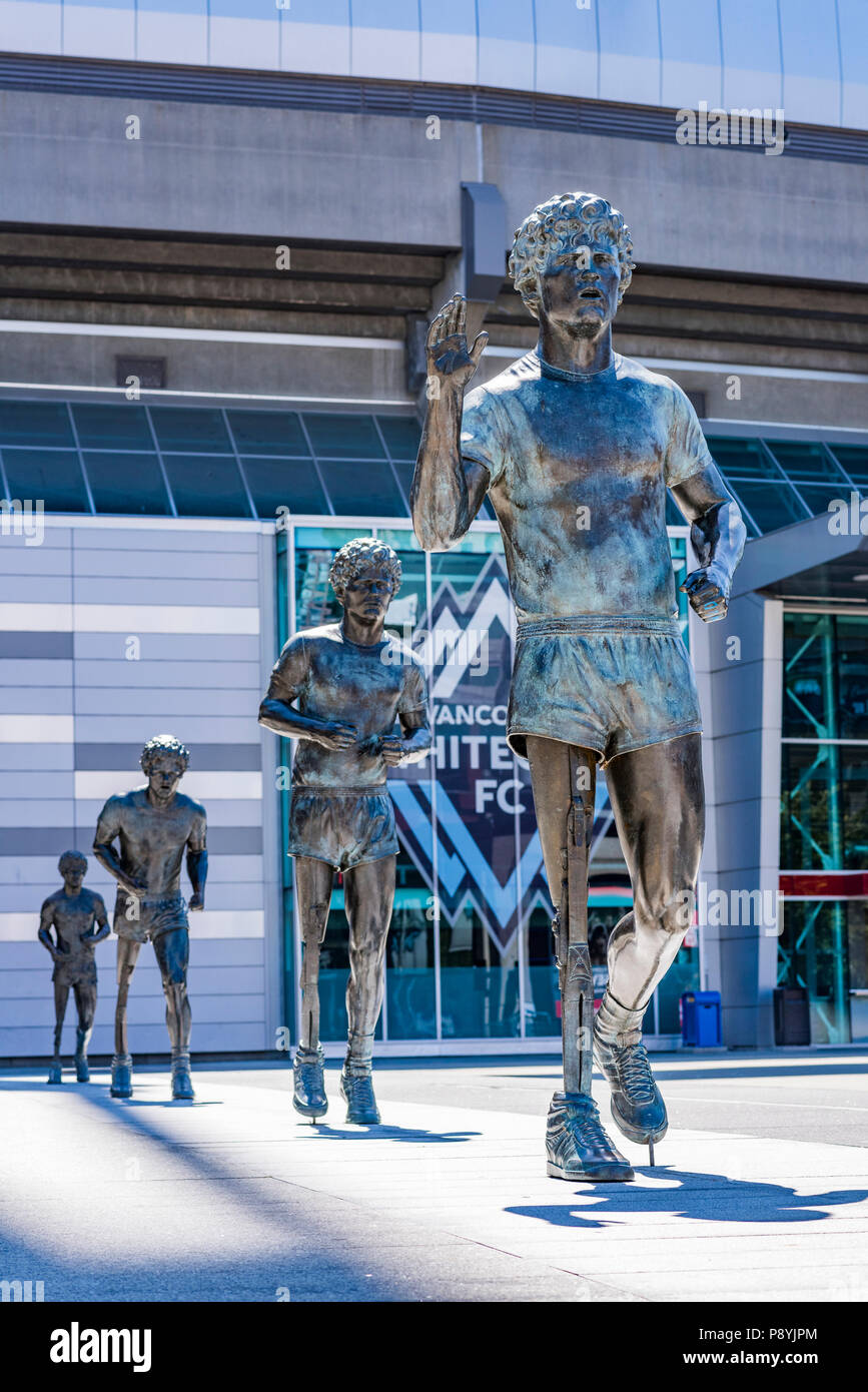 Terry fox memorial vancouver hi-res stock photography and images - Alamy