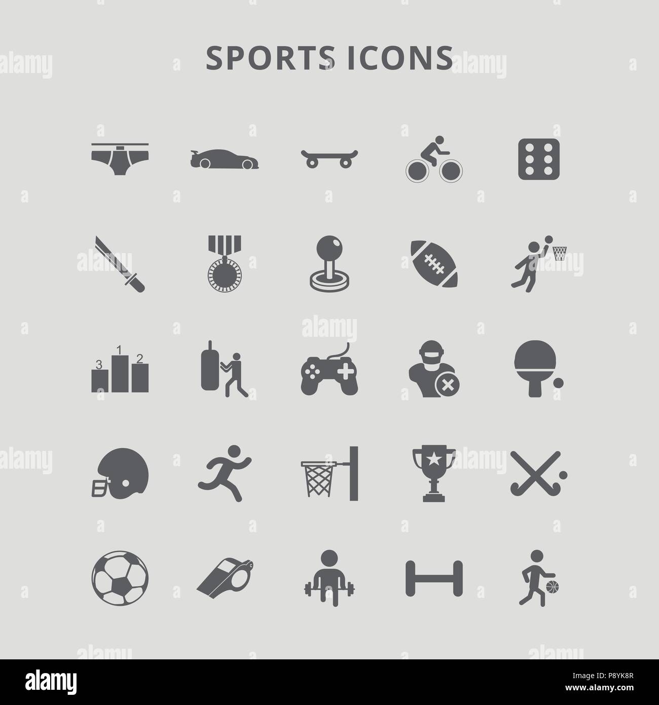 Sports Infographic Icons