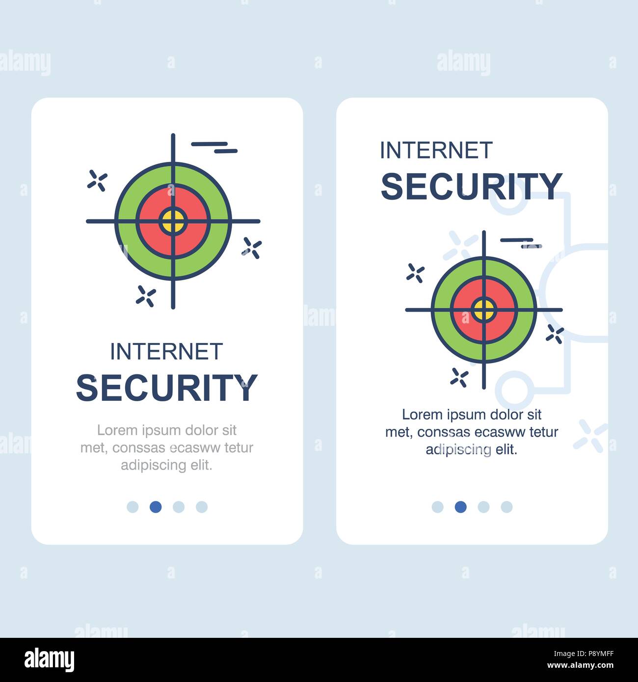 Cyber Security Banner Design Vector For Web Design And Application Interface Also Useful For