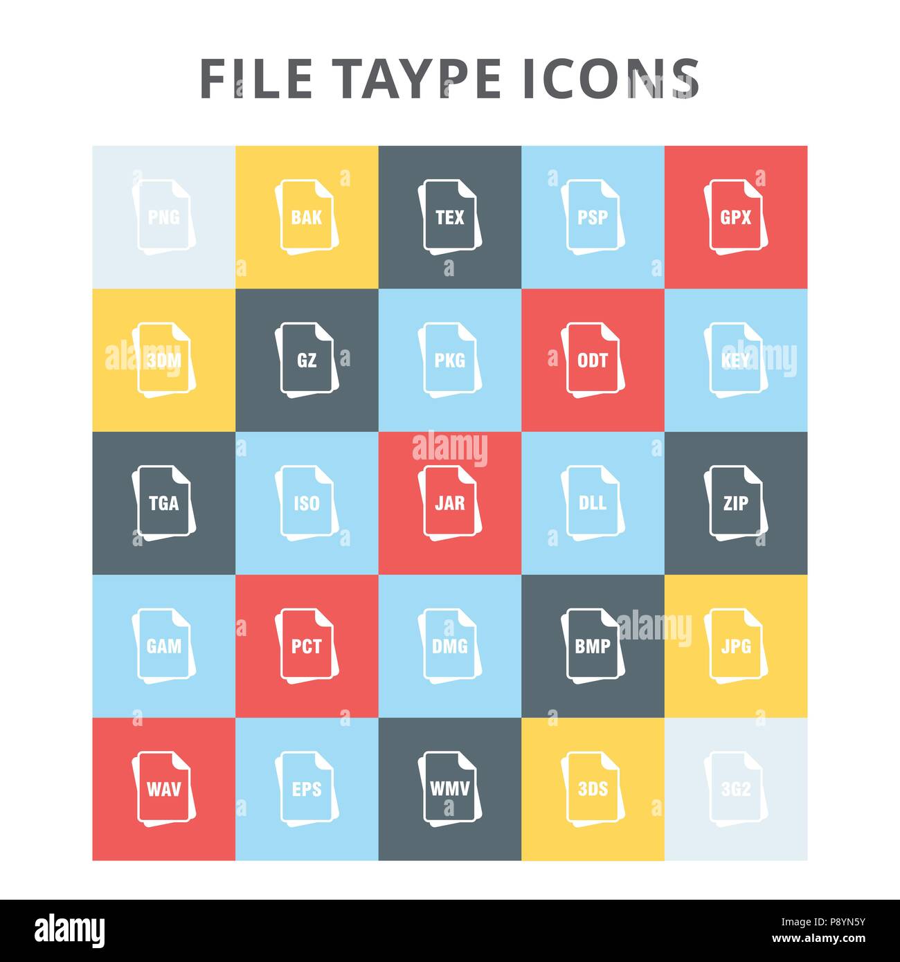 File Type Icons. For web design and application interface, also useful ...