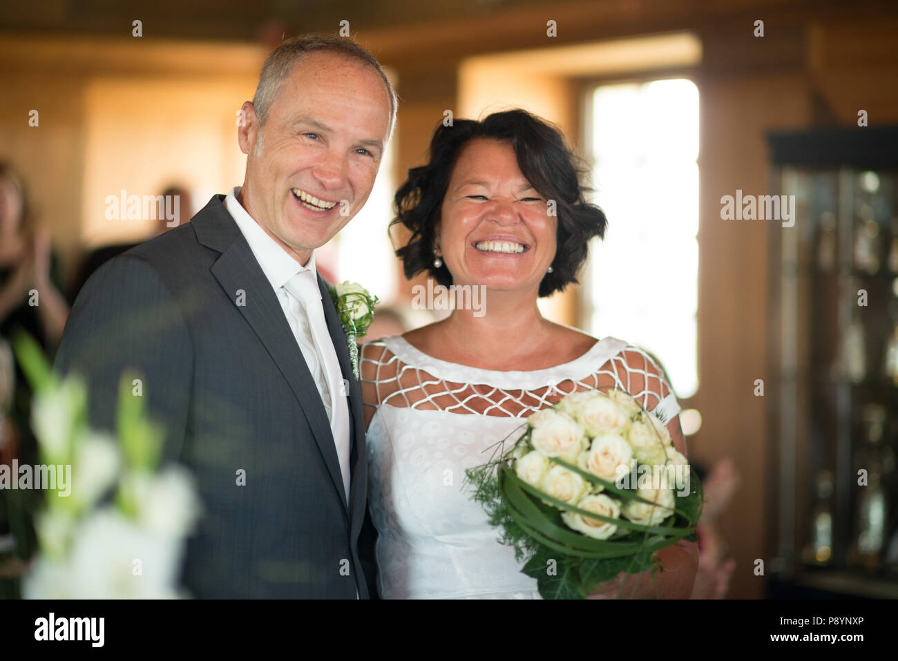 Young bride old groom hi-res stock photography and images - Alamy