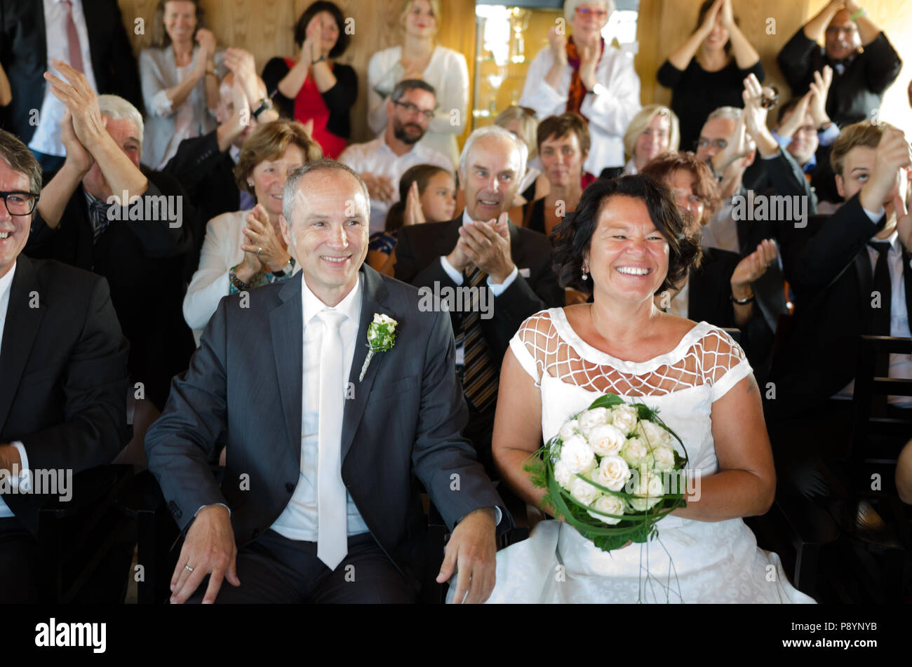 Young bride old groom hi-res stock photography and images - Alamy